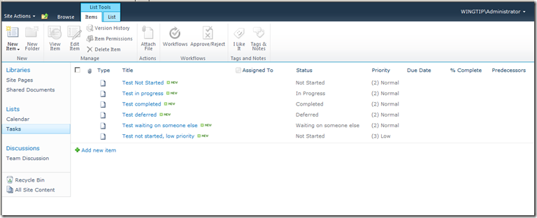 Daniel Root: How To: Create a Kanban Board in SharePoint 2010 with Zero ...